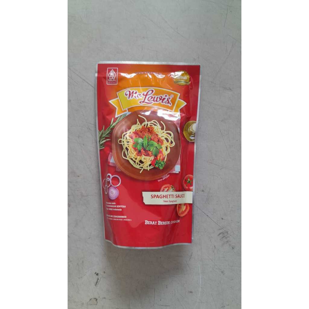 Jual Mc Lewis Spaghetti Sauce / Saus Spaghetti 310g | Shopee Indonesia