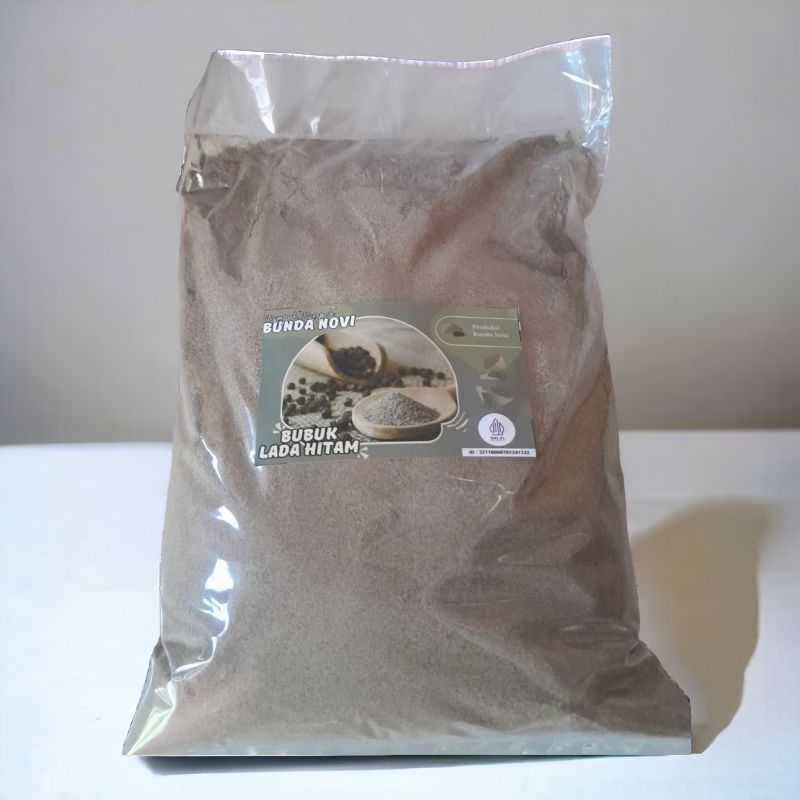 Jual Lada Hitam 1Kg/Merica Bubuk/Bubuk Lada Hitam Murni/Bubuk Rempah ...