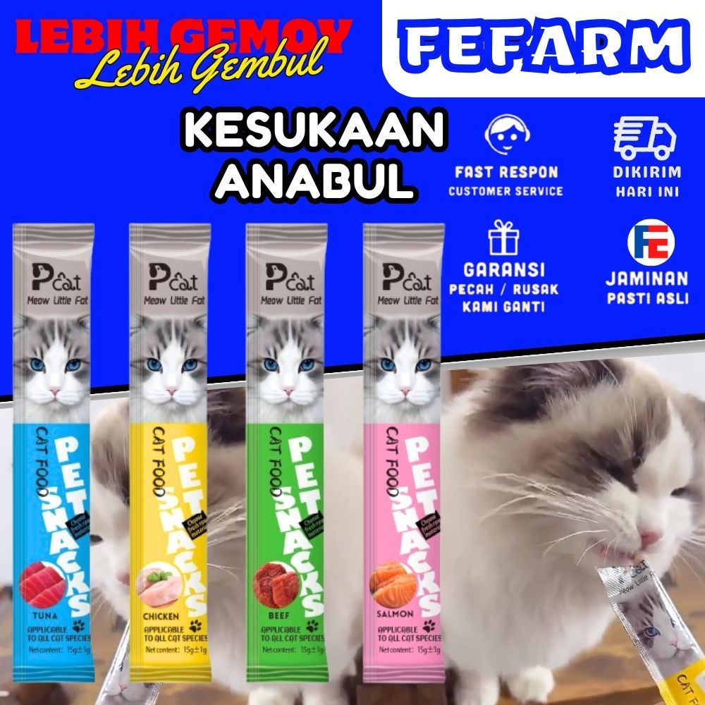 Jual Snack Hewan Peliharaan Cat Strip Pet Snack Strip Kuing Kecil Dan ...