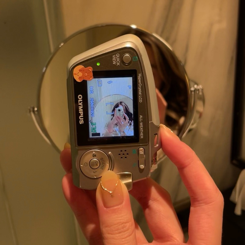 Jual Olympus MJU Mini in Orange - digicam digital camera vintage ...