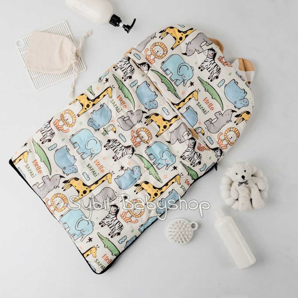 Jual Sleeping Bag / Baby Blanket / Kantong Tidur Bayi Selimut Topi Baby ...