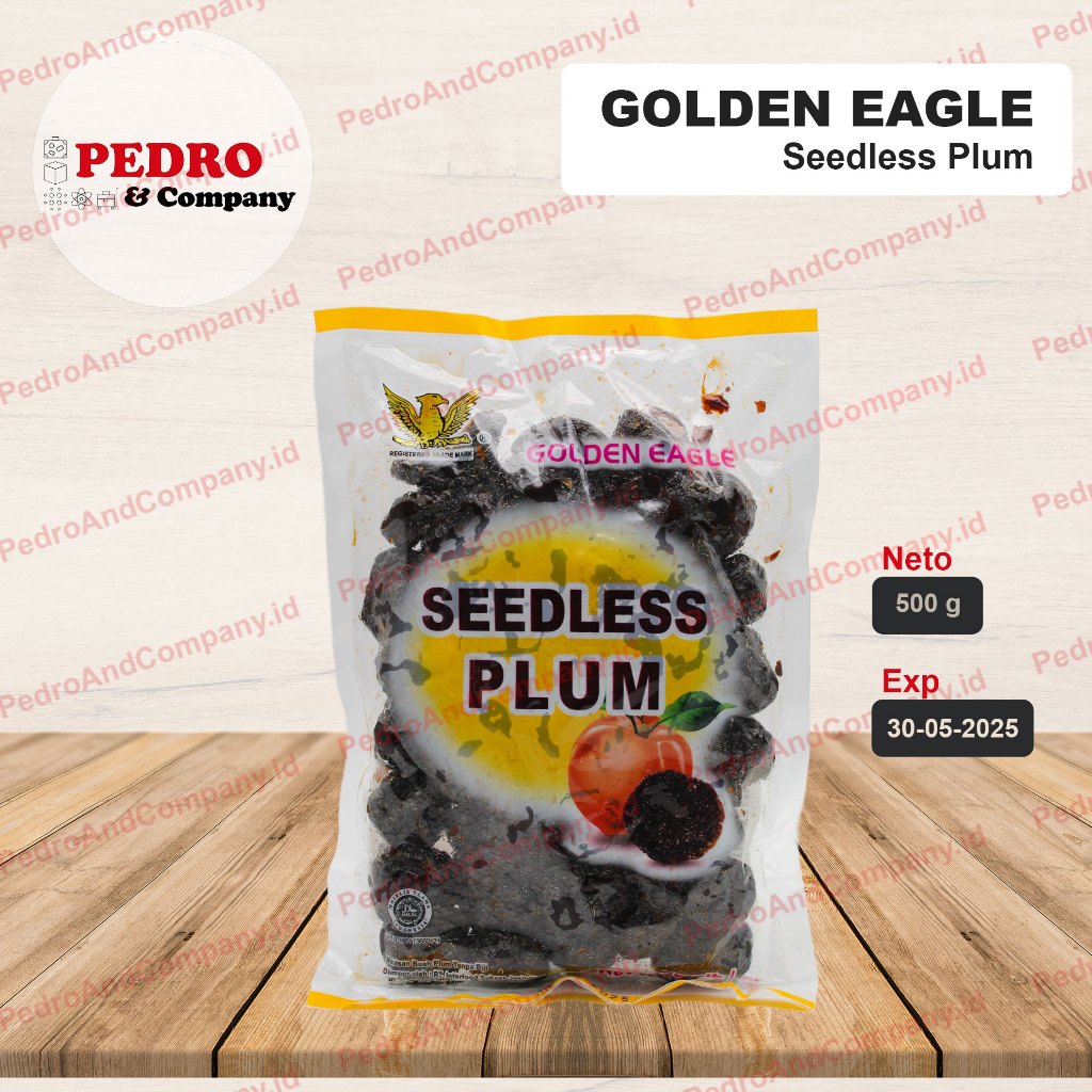 Jual Golden eagle seedless plum 500 gram - manisan buah tanpa biji ...
