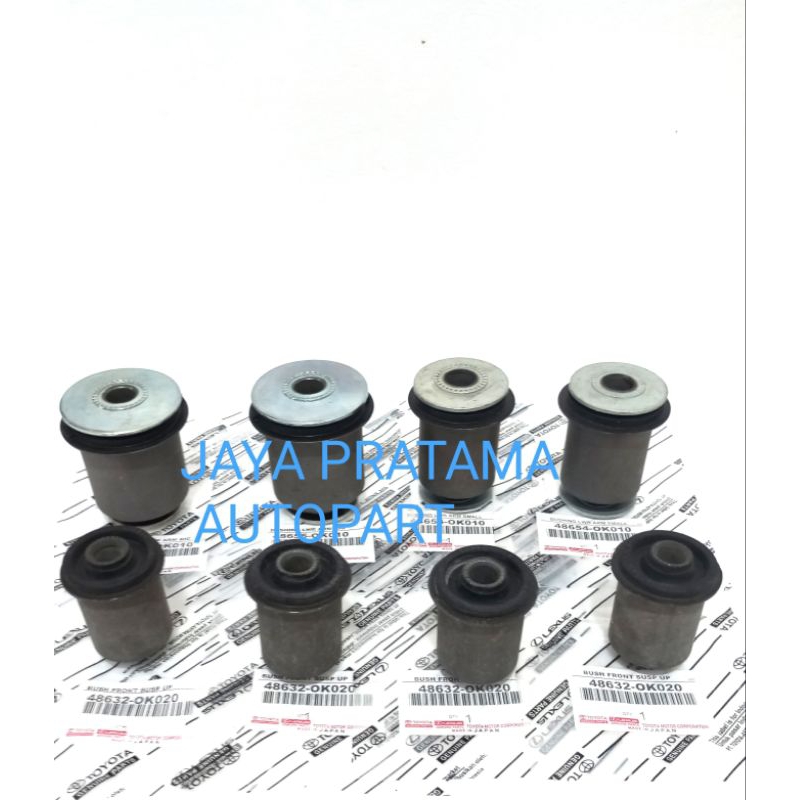 Jual BUSHING ARM BOSH SAYAP ATAS BAWAH INNOVA HILUX SINGLE CABIN SET 8 ...