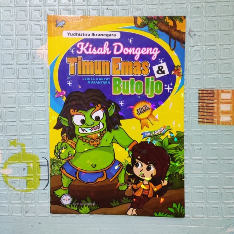 Jual Buku Kisah Dongeng Timun Emas & Buto Ijo - Cerita Rakyat Nusantara ...