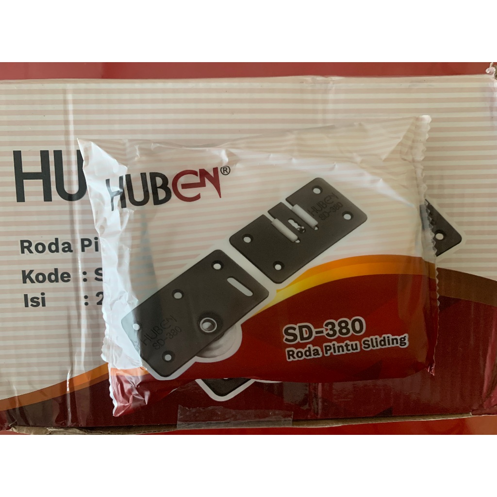 Jual Roda Rel Pintu Sliding / Geser Lemari - Roda Huben Sd 380 | Shopee ...