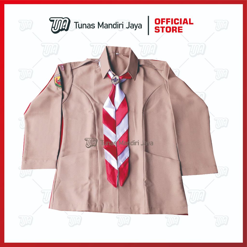 Jual BAJU SERAGAM PRAMUKA KAMEJA RAFILO PENEGAK/PANDEGA PUTRI SMA ...