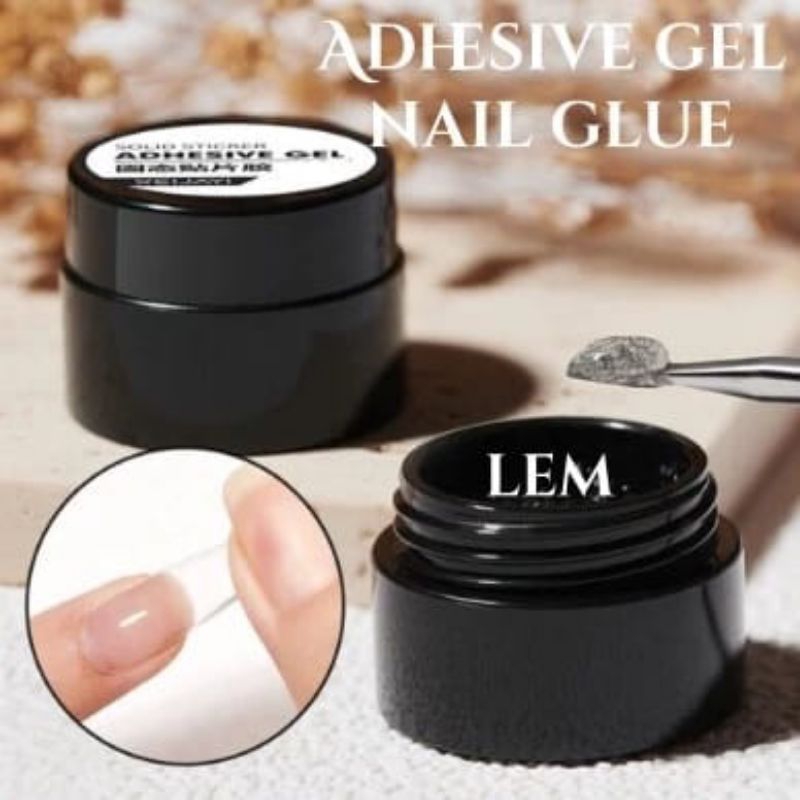 Jual XEIJAYI Adhesive Gel Nail Glue Fake Nail / Fake Nail Glue Gel for fake nail extension / Lem ...