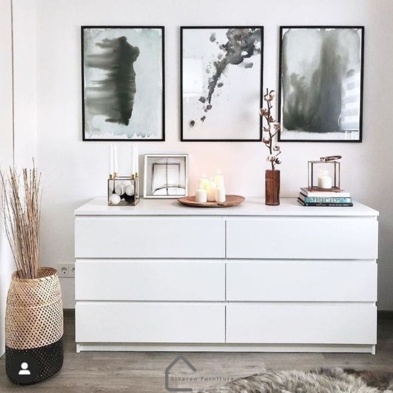 Jual Kabinet 6 Laci Minimalis modern, Drawer murah berkualitas | Shopee ...