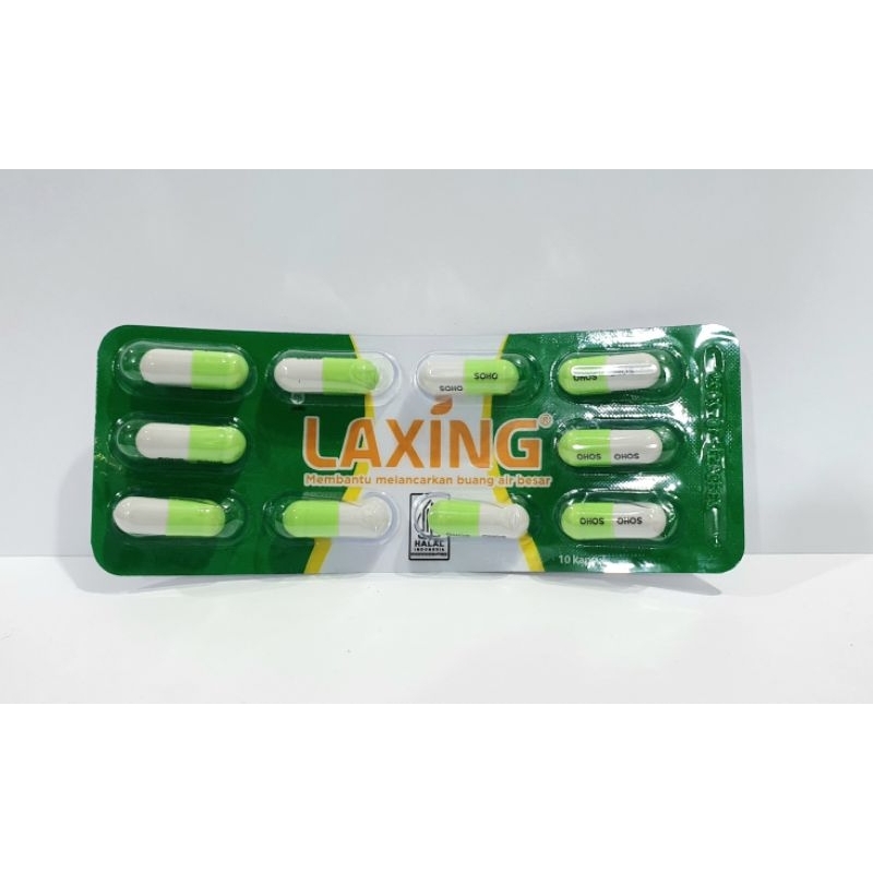 Jual Laxing strip isi 10 kapsul | Shopee Indonesia