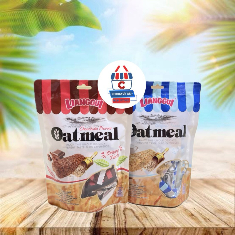 Jual Lianggui Oatmeal - Oatmeal Crispy Taste - Oatmeal Bentuk Bar Rasa ...