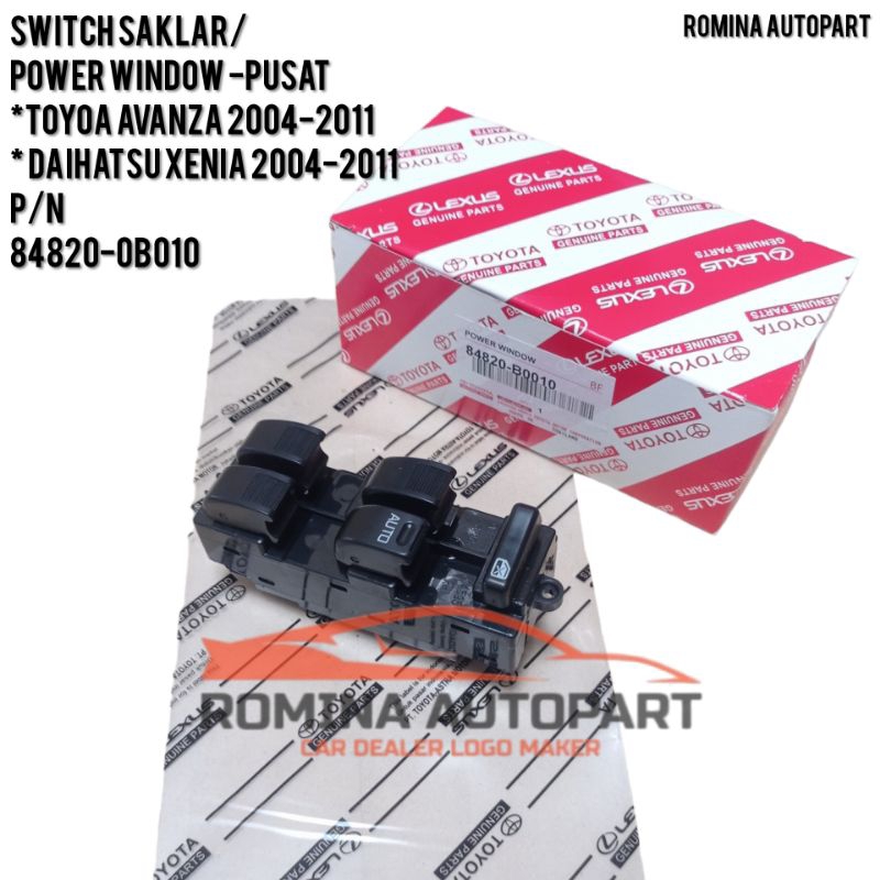 Jual SWITCH SAKLAR POWER WINDOW CALYA | SIGRA | AGYA | AYLA | LUXIO ...