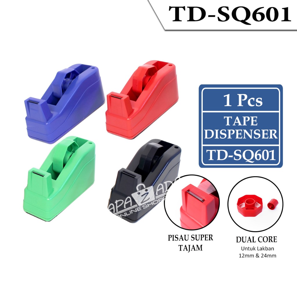 Jual Apazada - Tape Dispenser Tape Cutter Squeezy / Pemotong Solatip ...