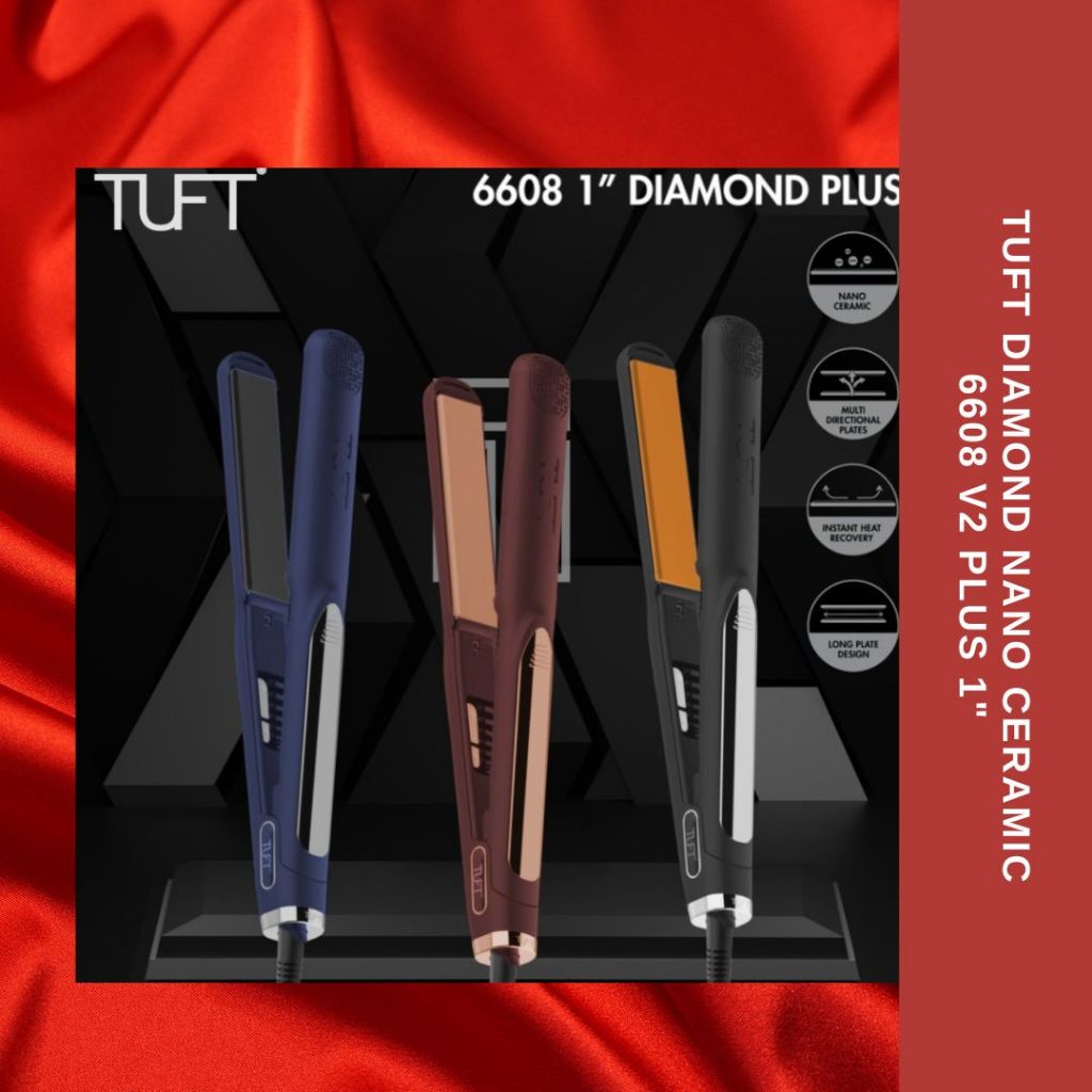 Jual Catok Tuft V2 Diamond Plus 1 inch - Catokan Rambut - Catok Tuft ...