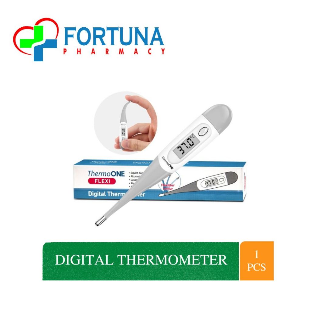 Jual Thermometer Digital Thermo One Flexi OneMed | Shopee Indonesia