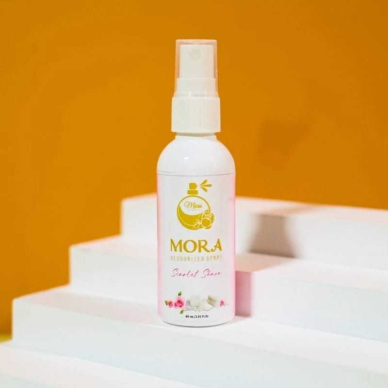 Jual MORA TAWAS - DEODORANT SPRAY - KEMASAN 60ML - MENGONTROL KERINGAT ...