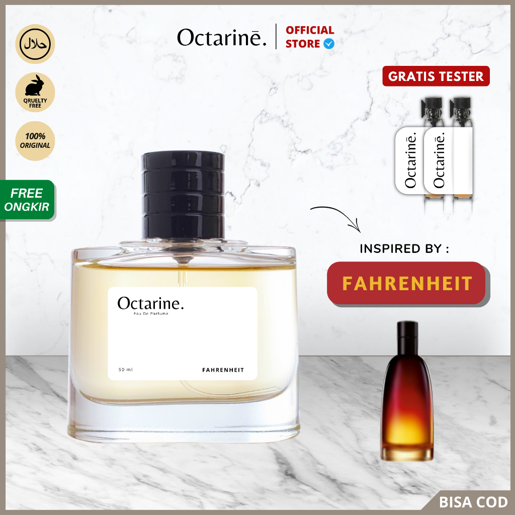 Jual Octarine - Parfum Pria Wanita Tahan Lama Aroma Mewah Fresh Inspired By FAHRENHEIT | Parfume ...