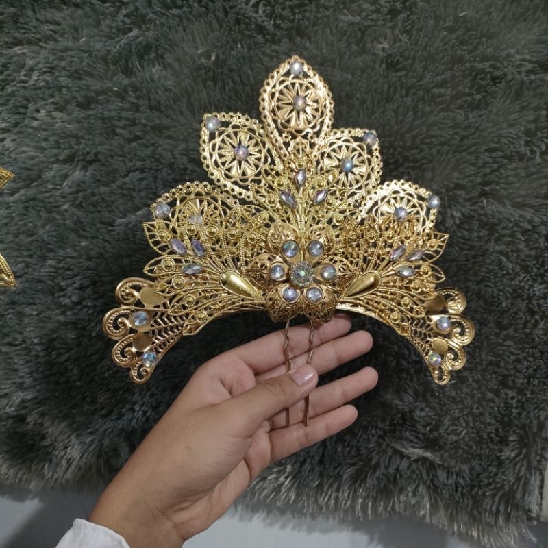 Jual ( style 2) tusuk siger tari pentas karnaval | Shopee Indonesia