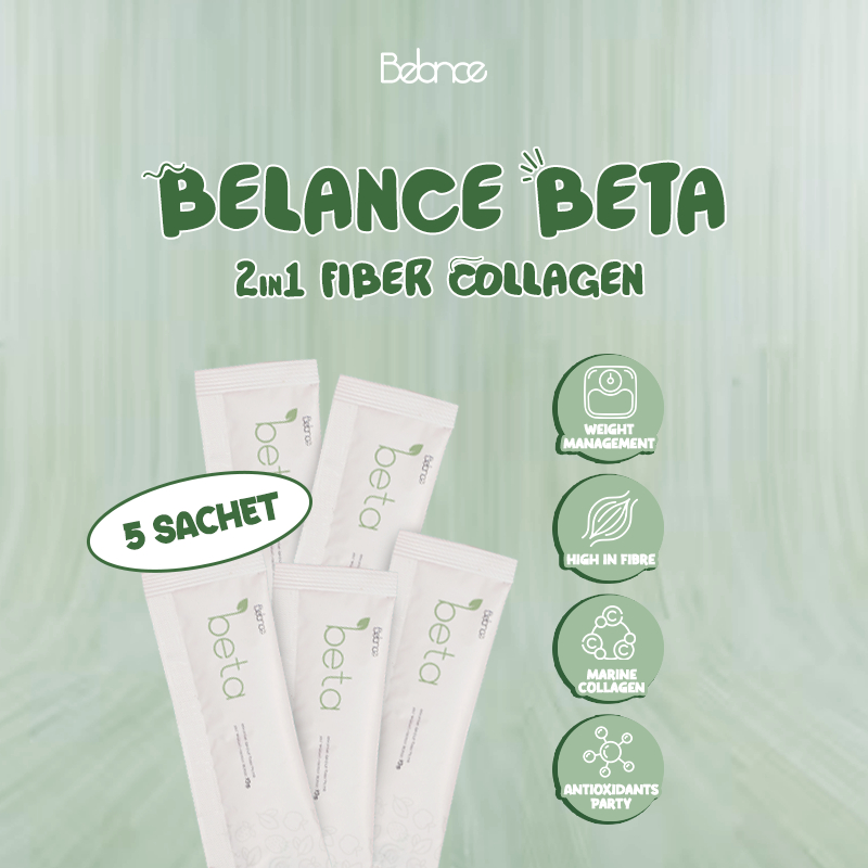 Jual Belance BETA 2 in 1 - Minuman Kolagen Antioksidan Tinggi Serat ...