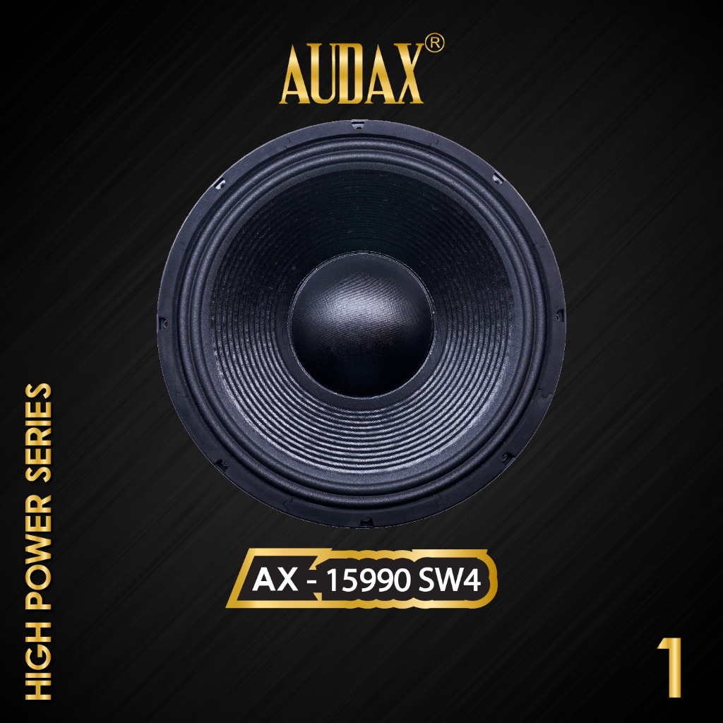 Jual Audax - Speaker Pasif 15" AX-15990 SW4 Sub Woofer High Power Series | Shopee Indonesia