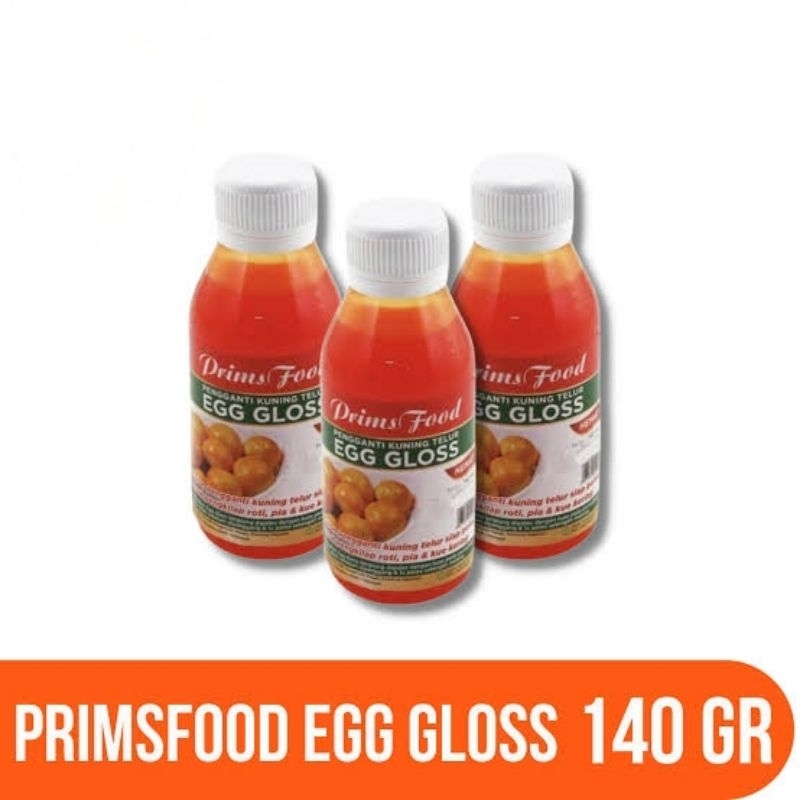 Jual Egg gloss prims food 140gr (bukan repack) | Shopee Indonesia