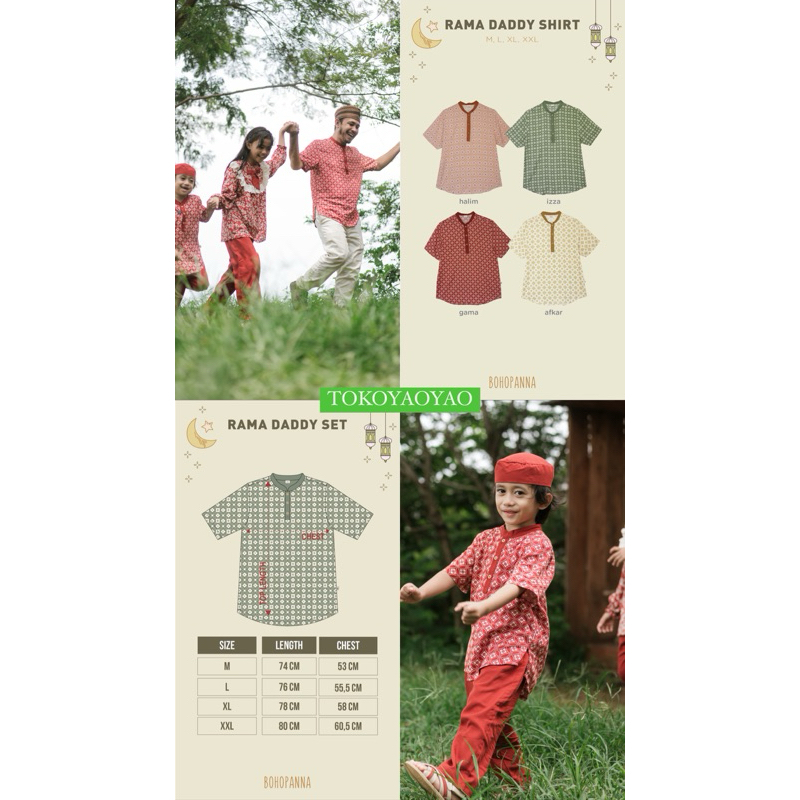 Jual BOHOPANNA rama Polaidn Raya Series Harun Top koko dan Rama Top Kembaran Bohopanna | Shopee ...