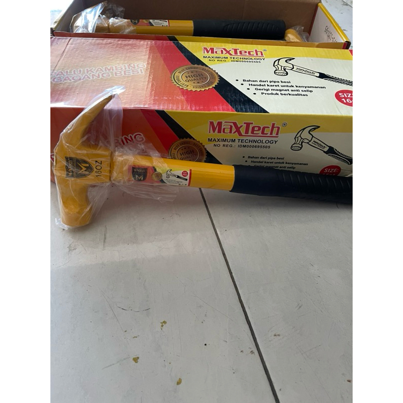 Jual PALU KAMBING FULL BESI MAXTECH PIPA BESI 16 OZ GAGANG BESI CLAW ...