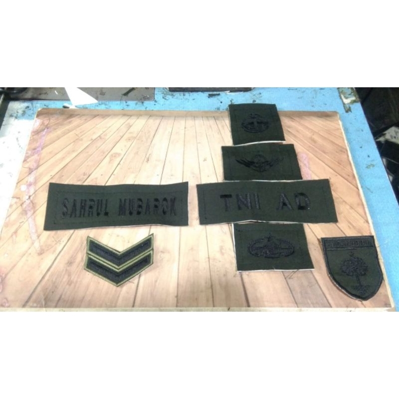 Jual Papan nama PDL biasa (Atribut TNI AD,TNI AL,TNI AU,BELA NEGARA) | Shopee Indonesia