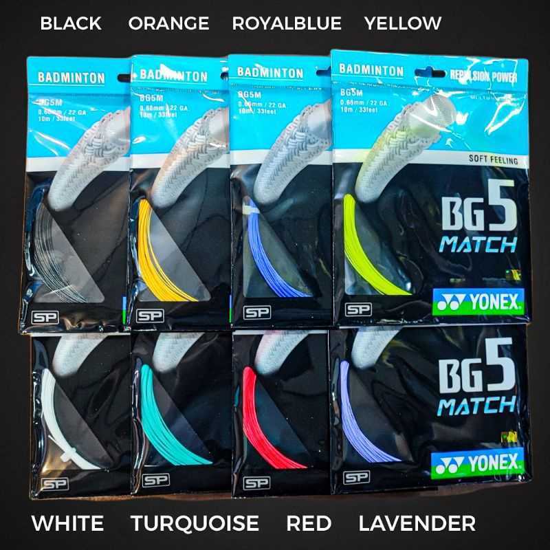 Jual NEW SENAR YONEX BG 5 M /MATCH ORIGINAL | Shopee Indonesia