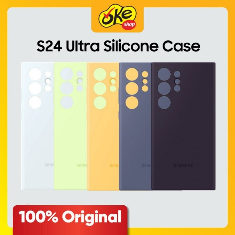 Jual Samsung S24 Ultra Silicone Case Original | Shopee Indonesia