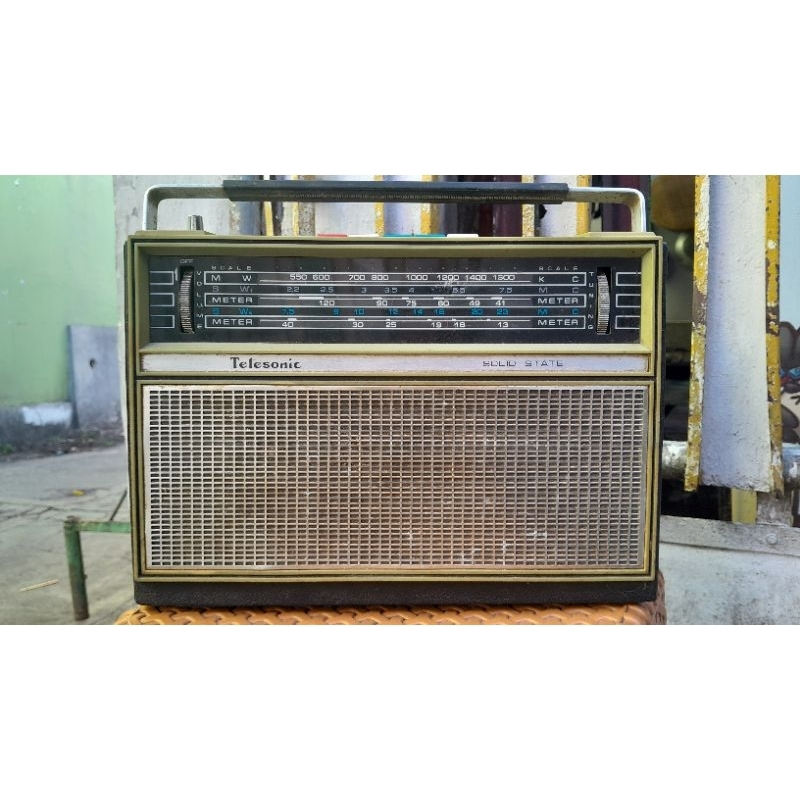 Jual radio besar TELESONIC jadul vintage klasik kuno | Shopee Indonesia