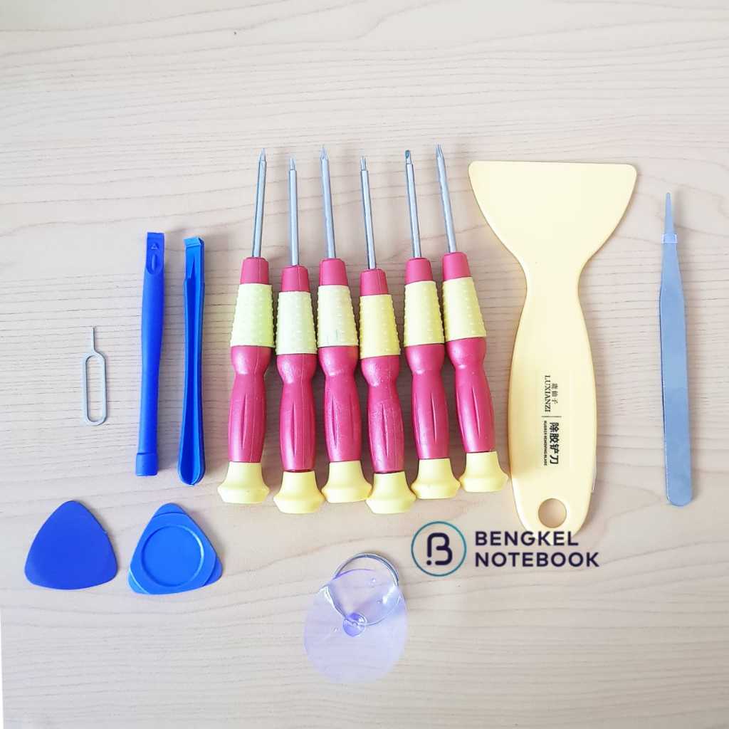 Jual Toolkit Pembuka Laptop dan Obeng 6pcs | Shopee Indonesia