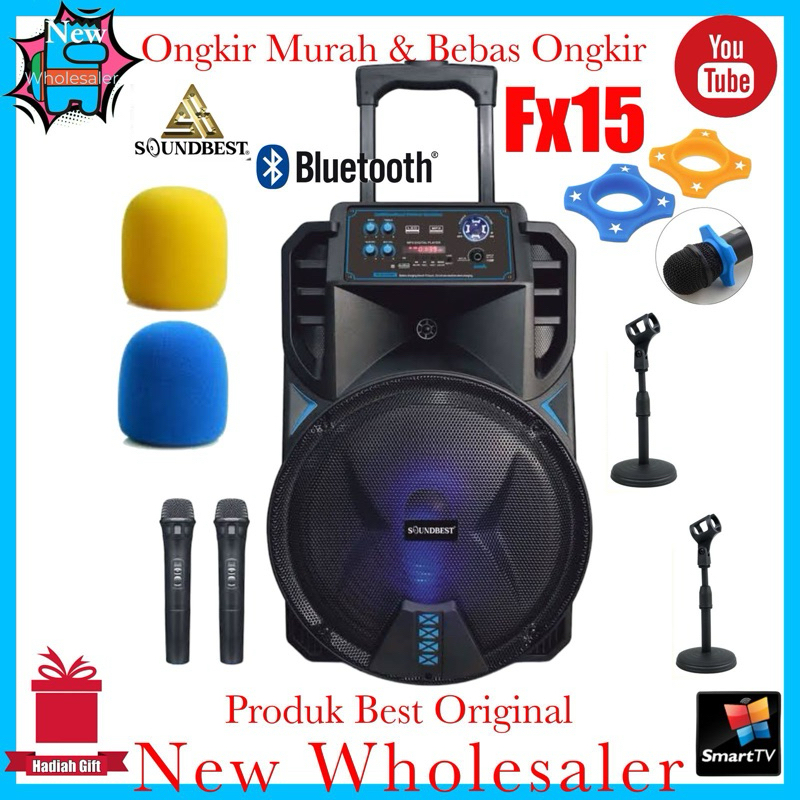 Jual Speaker Aktif portable 15 inch soundbest Fx15 New Original ...