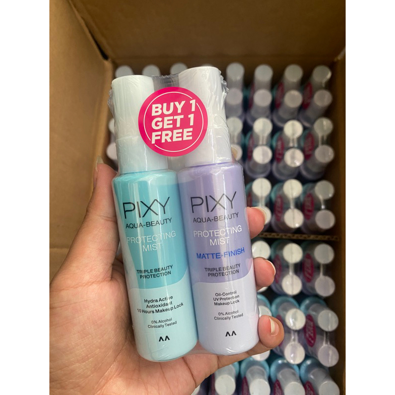 Jual ( BUY1GET1 ) PIXY AQUA BEAUTY PROTECTING MIST 60ML | Shopee Indonesia