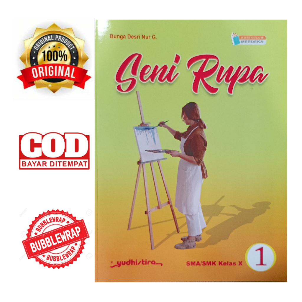 Jual Pendidikan Seni Rupa 1/X SMA/SMK Kur. Merdeka (ORIGINAL) | Shopee ...