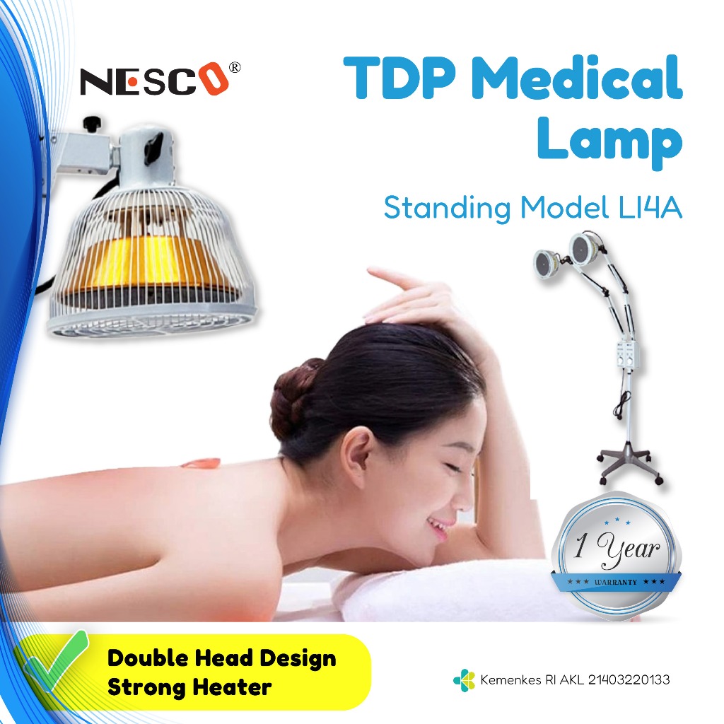 Jual NESCO TDP Medical Lamp, LAMPU TERAPI Vertical model IR, L-I-4A ...