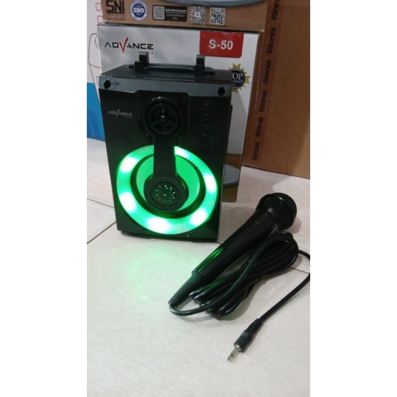 Jual Speaker Bluetooth Advance S 50 (termasuk mic) | Shopee Indonesia Jual Speaker Bluetooth Advance S 50 (termasuk mic) | Shopee Indonesia