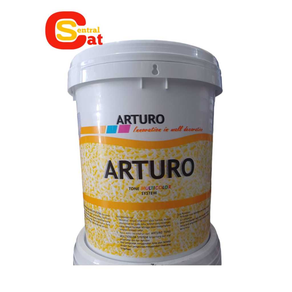 Jual Arturo Texture Based Pail 20 kg Cat Tekstur 20 kg | Shopee Indonesia