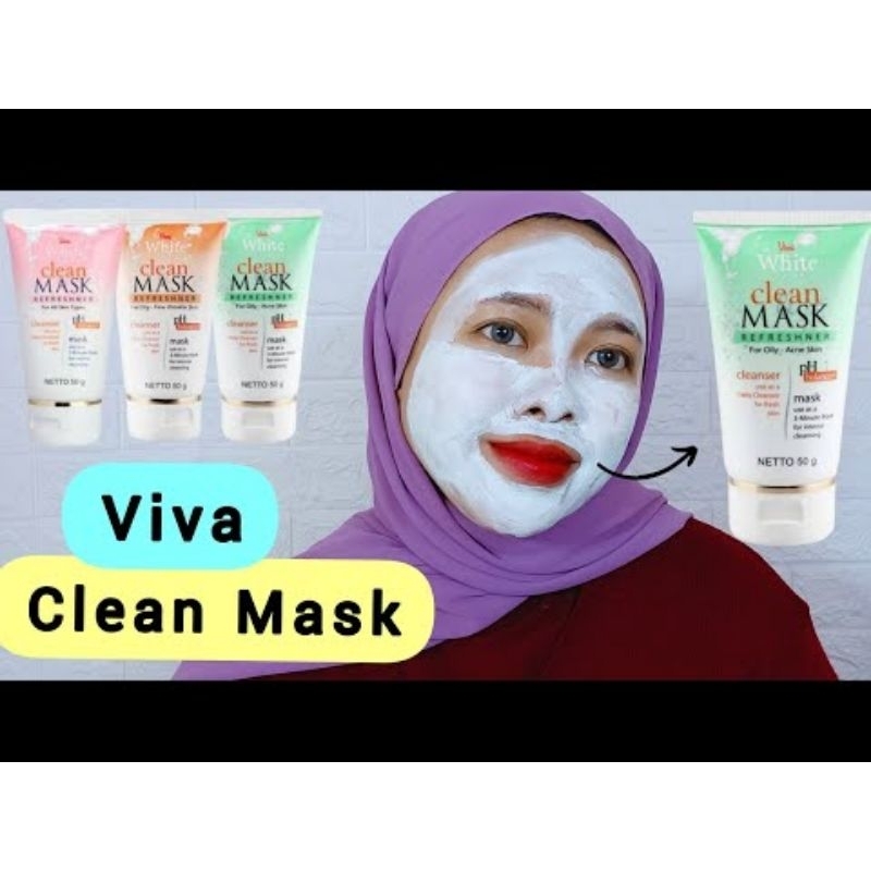 Jual (BISA COD) Viva Clean Mask PH Balanced | Shopee Indonesia