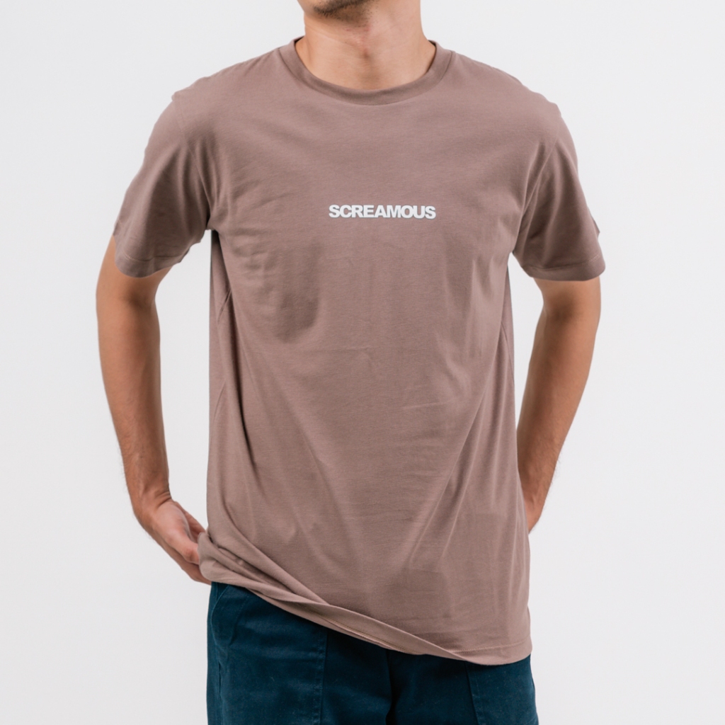 Jual Screamous Kaos T-Shirt LEGEND TINY ON WHITE BUNGEE CORD | Shopee ...