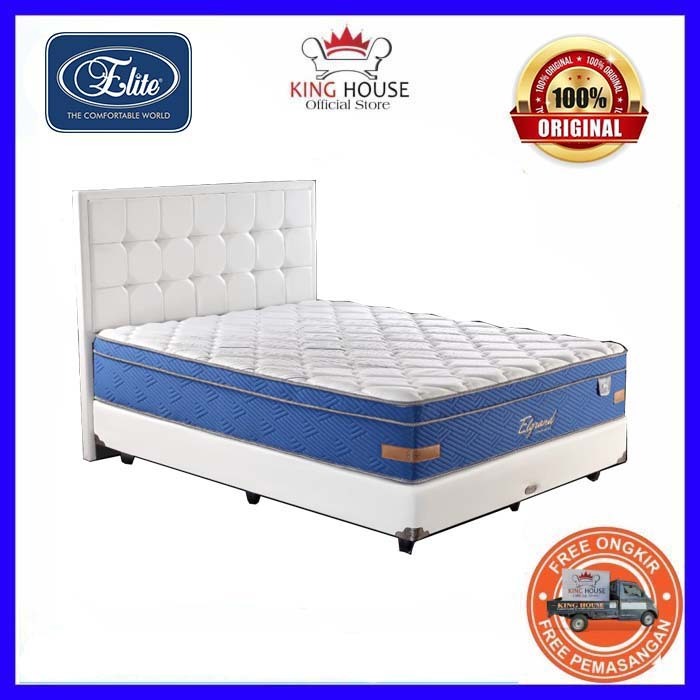 Jual Spring bed Elite ELITE ELGRAND (Fullset) 160 180 200 90 100 120 ...