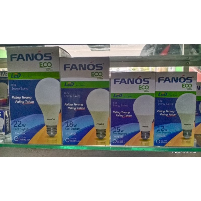 Jual Lampu Led Fanos Bulb 22watt, dan Watt lain di varian | Shopee ...