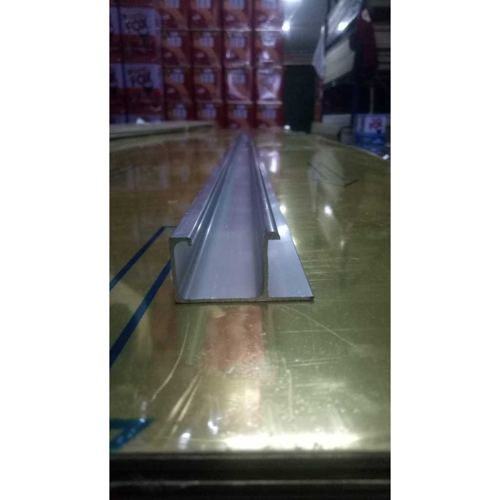 Jual Huben Frame Edging Handle Pintu Panel GP 30 Alumunium Pasir Chrome ...