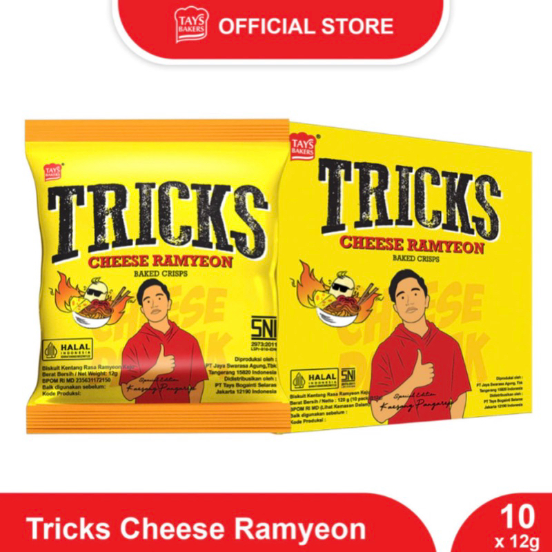 Jual Tricks Baked Chips (6 Varian Rasa) (1 Pack) (12g) | Shopee Indonesia