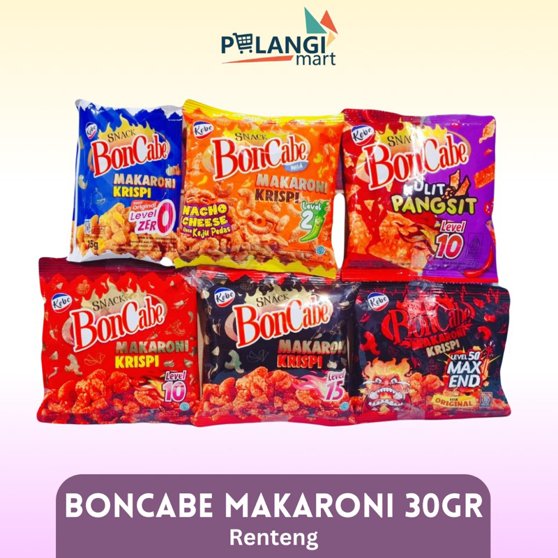 Jual BONCABE MAKARONI 30 GR ISI 10 | Shopee Indonesia