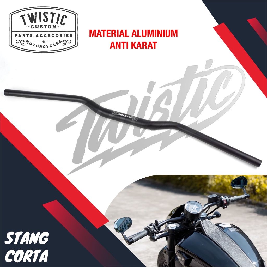 Jual Stang Corta Drag Bar Motor Benelli Keeway V250 Benda V252C V252 C ...