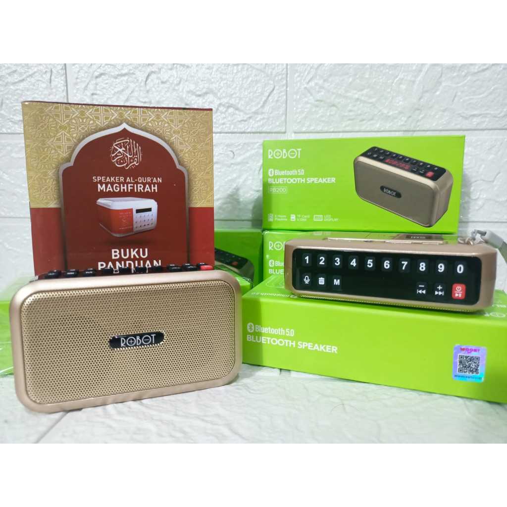 Jual (SESUAI SUNNAH) SPEAKER MUROTAL QURAN 30 JUZ ROBOT RB200 BISA ...