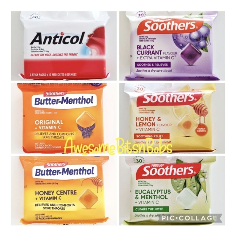 Jual Nestle Soothers / Butter-Menthol / Anticol 3 Packs | Shopee Indonesia