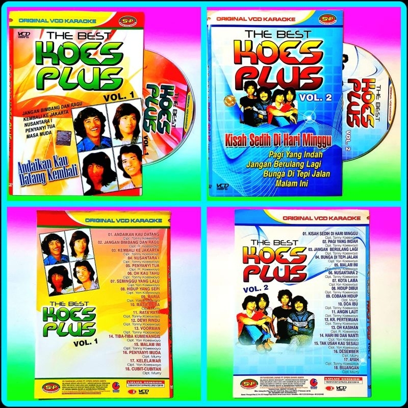Jual KASET VCD ORIGINAL KARAOKE LAGU KOES PLUS VOCAL ON OF BISA-KASET VCD KARAOKE ORIGINAL-VCD ...