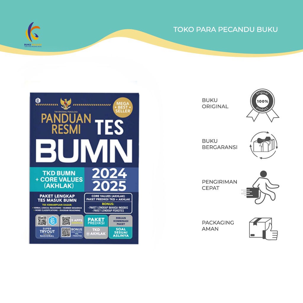 Jual Buku Referensi - PANDUAN RESMI TES BUMN 2024/2025 - TIM BINTANG ... Jual Buku Referensi - PANDUAN RESMI TES BUMN 2024/2025 - TIM BINTANG ...