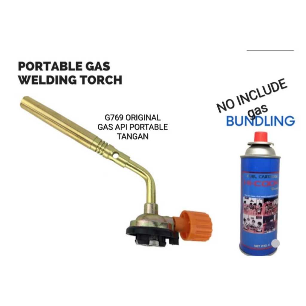 Jual G769 ORIGINAL GAS API PORTABLE TANGAN TORCH FULL TEMBAGA BAKAR LAS ...